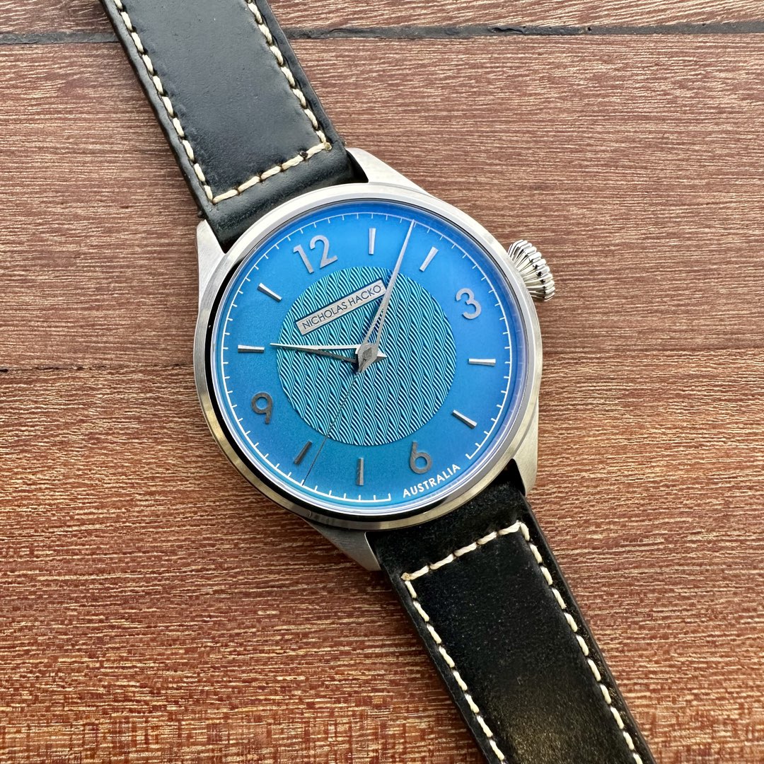Nicholas Hacko Mark II Blue – Collective Horology